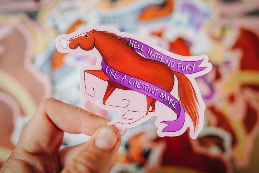 The Art of Michelle Clarke Vinyl Stickers – Penelope Claire Ponywear