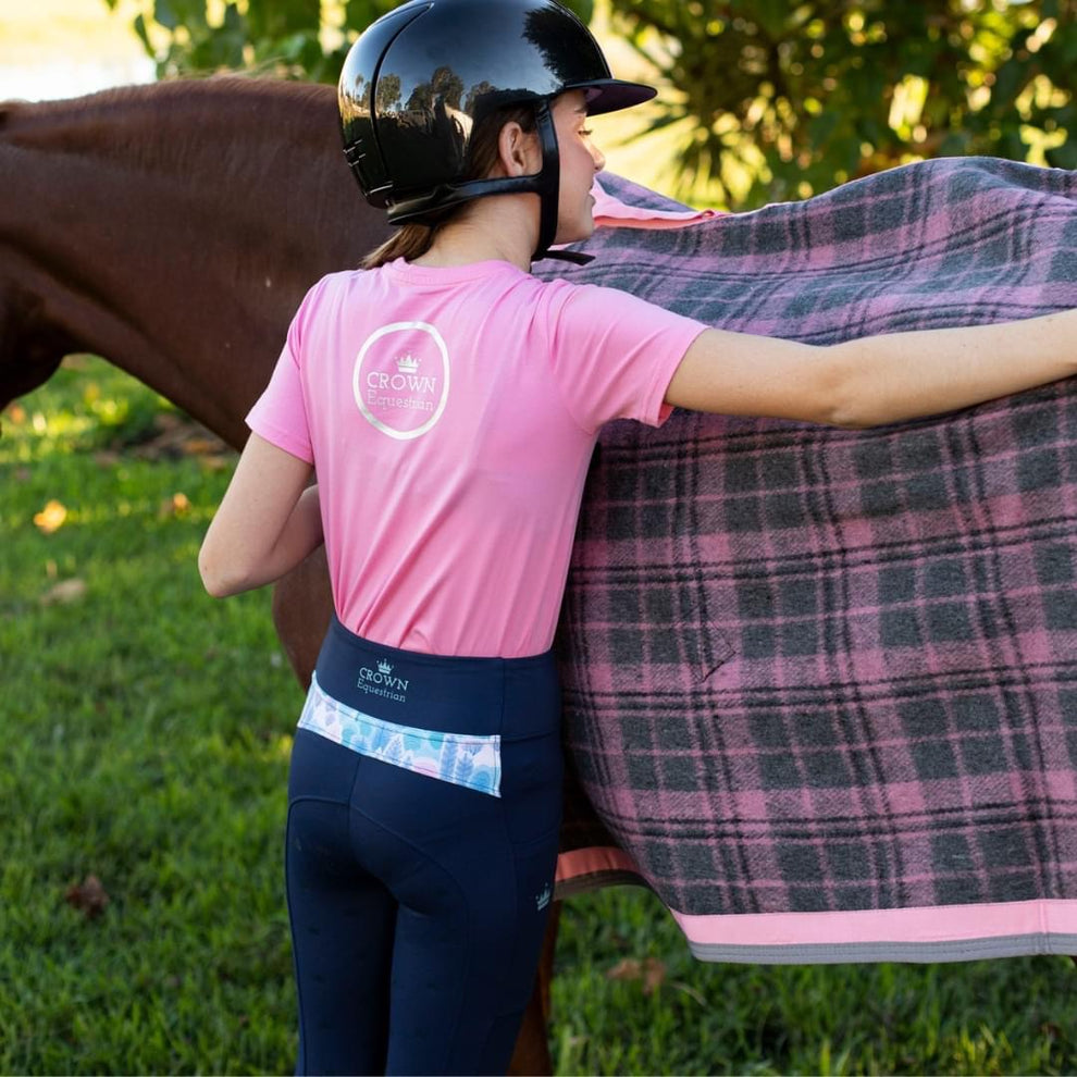 Crown Equestrian Kids Tees – Penelope Claire Ponywear