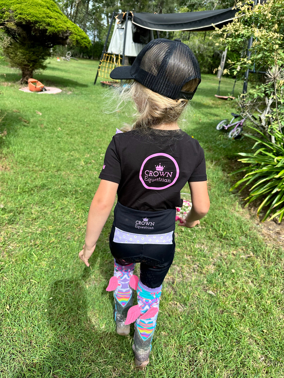 Crown Equestrian Daisy Riding Tights – Penelope Claire Ponywear