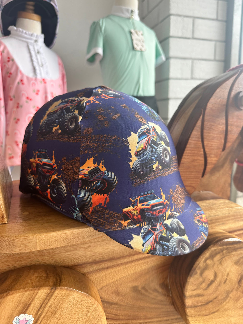 Kids Horse Riding Helmet Cover - Cowgirl Birthday Design – Penelope ...